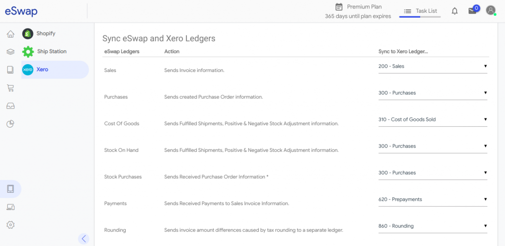 Online Setup Guide-XERO - eSwap