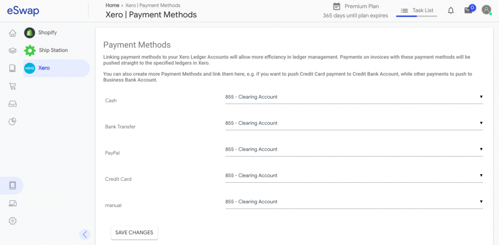 Online Setup Guide-XERO - eSwap