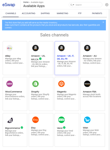 eSwap | Multi-Channel Inventory, Order and Shipping Management Software ...