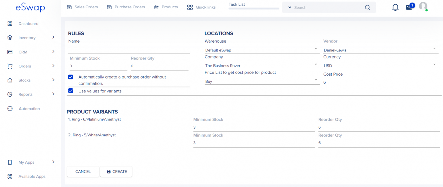 Reorder Point vs Safety Stock in Inventory Management